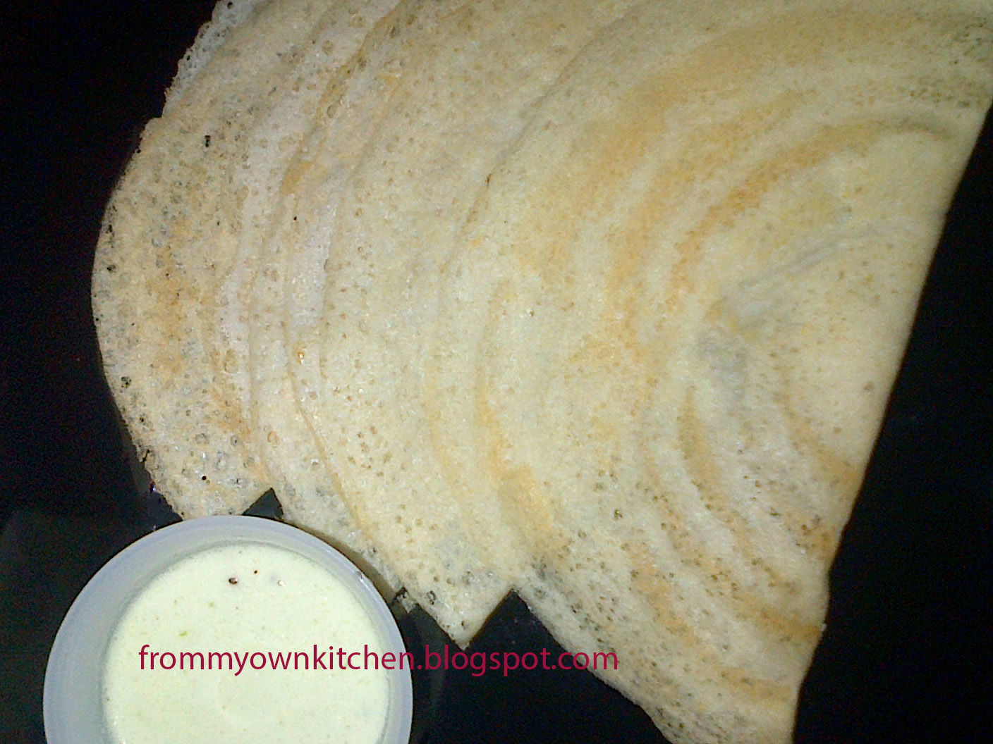 From My Own Kitchen: Plain Dosa