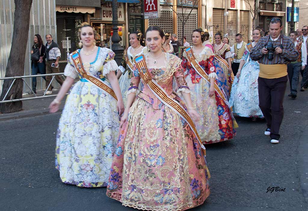 fotografias: Trajes falleros