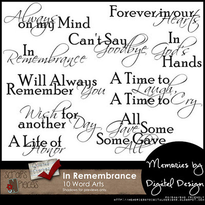 AmyDane Designs: Amazing Word Art By Memories By Digital Design!