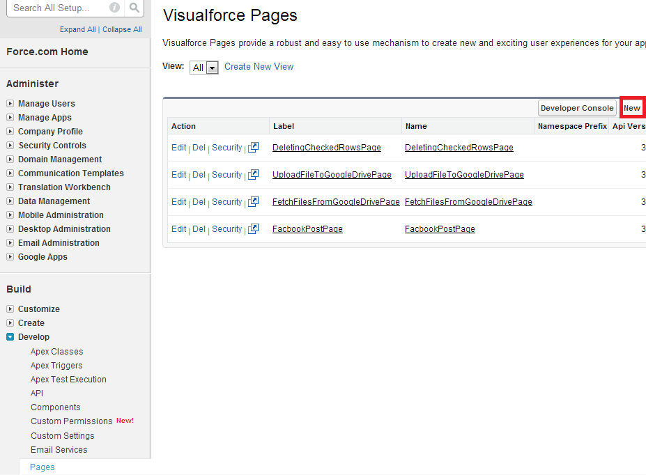Infallibletechie How To Create And View Visualforce Page In Salesforce