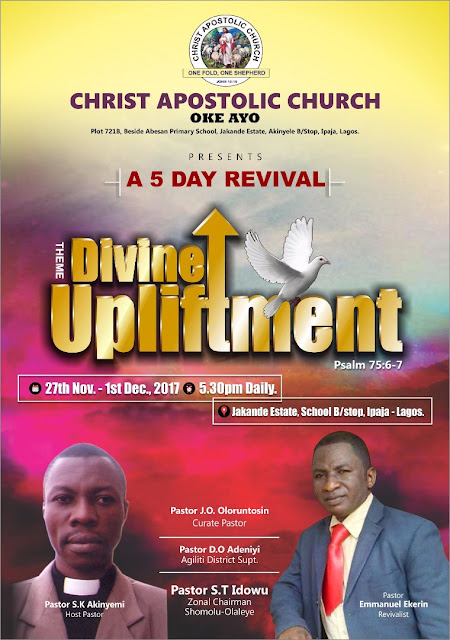 CAC Mount of Joy one week crusade starts today - CAC World News