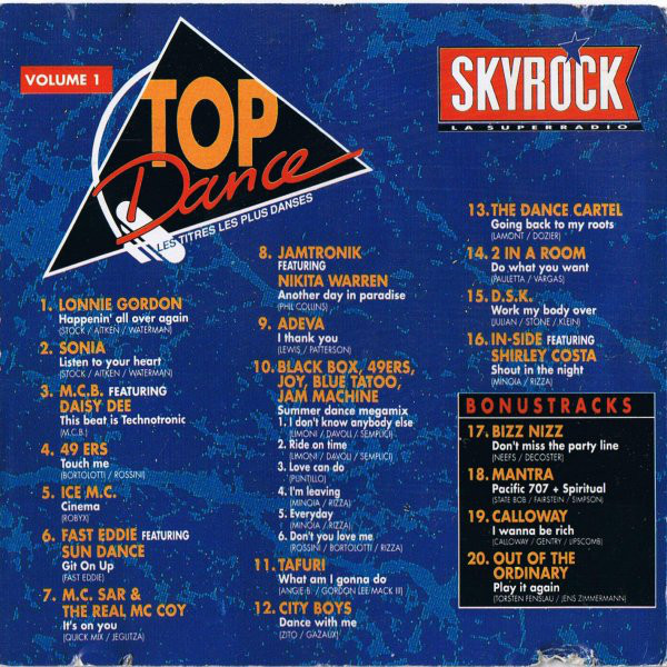 advisorymusicnet.blogspot.com: CD Top Dance Volume 1 (1990)