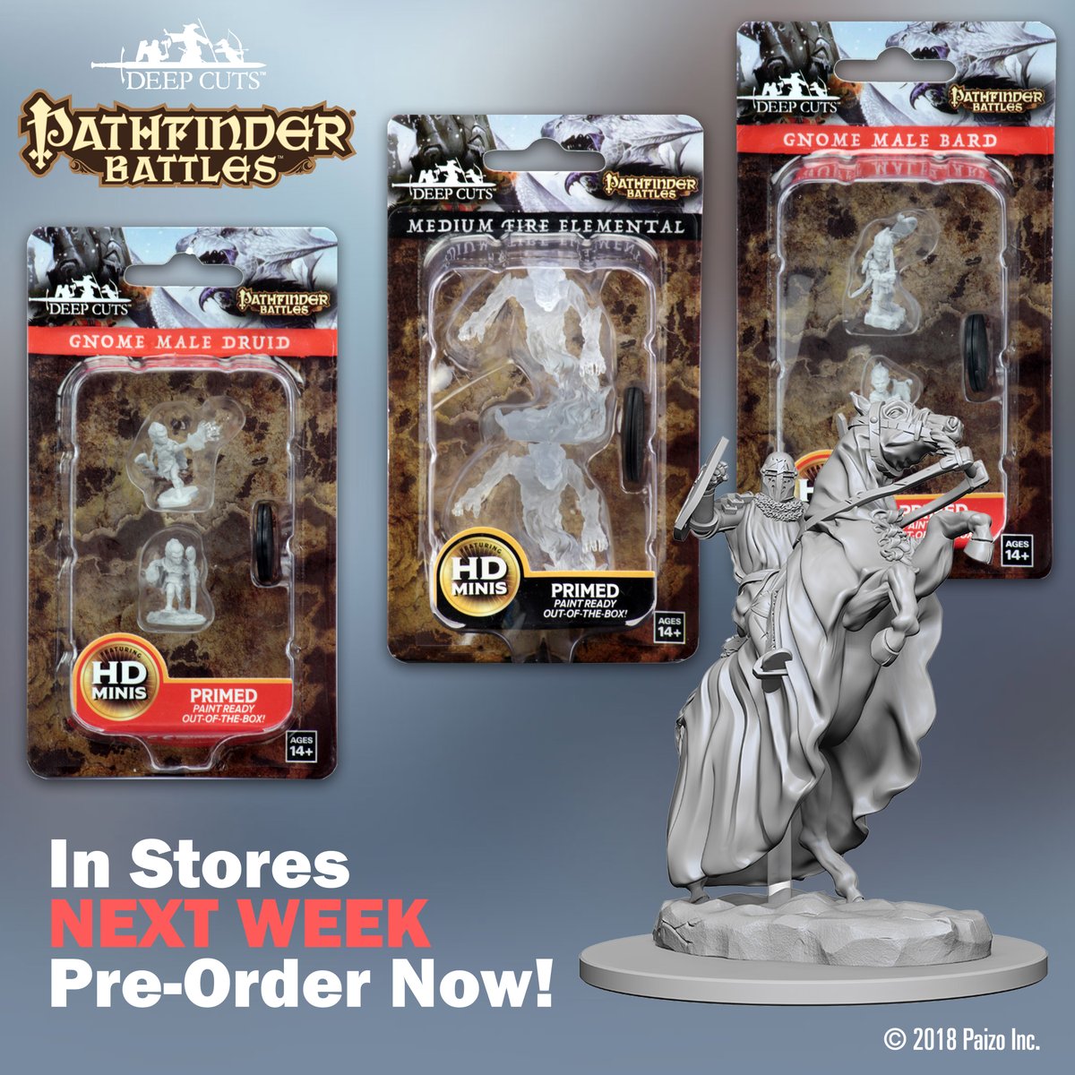 Wargame News and Terrain: Wizkids: New Deep Cuts Unpainted Miniatures ...
