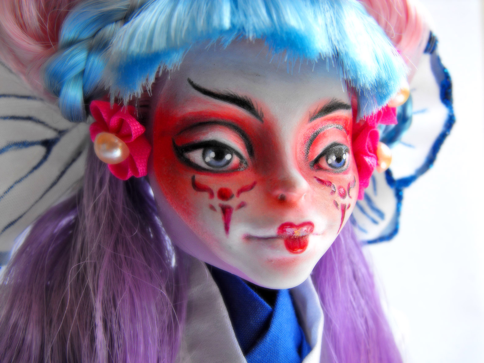 Magikk Monster high ooak dolls and clothes: New MH repaint Oriental ...