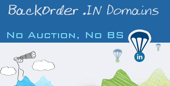 How to Backorder .in & .Co.in Domain Name? - Oonpoint