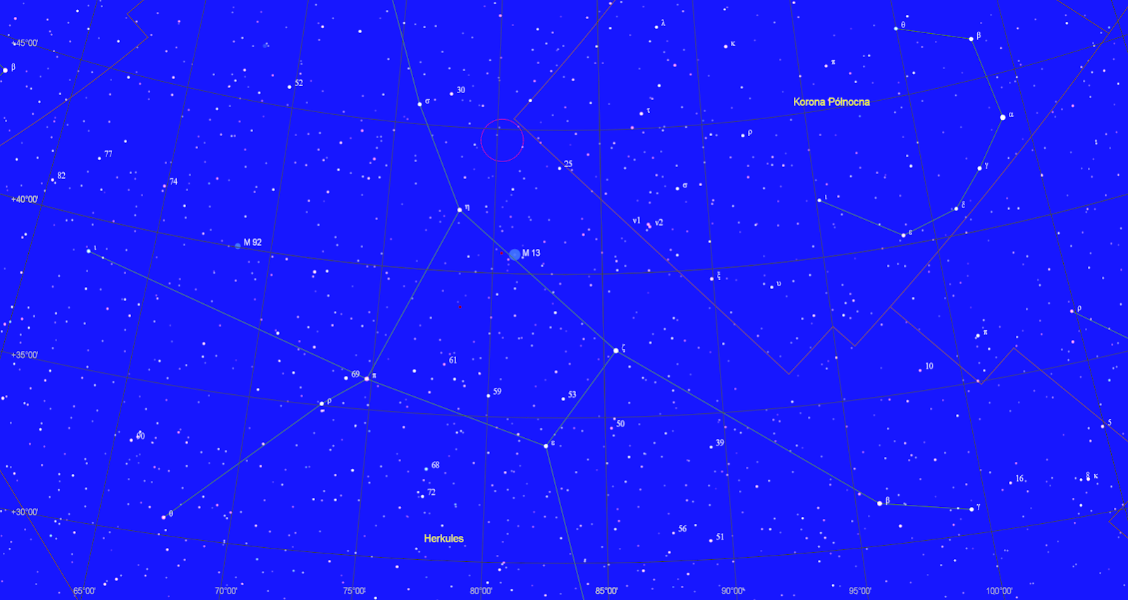 Astronomia Amatorska: Messier 13 (The Hercules Cluster)