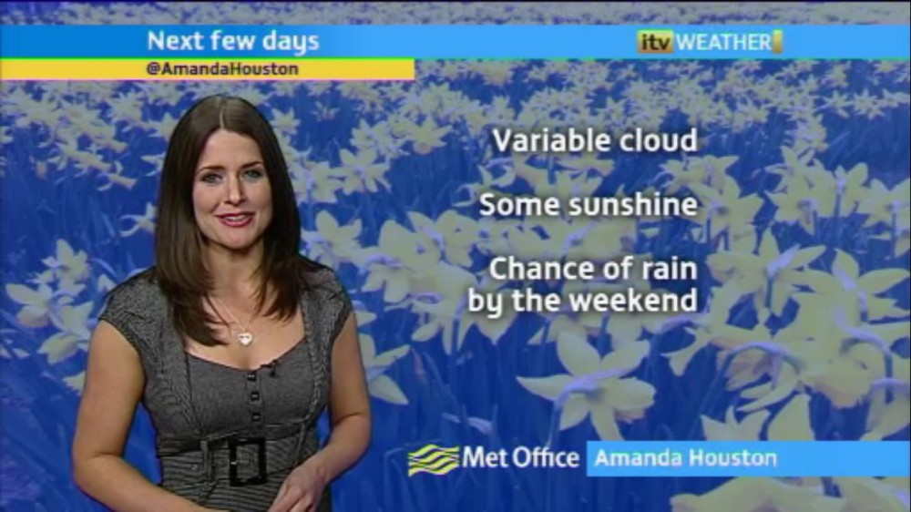 UK Regional News Caps: Amanda Houston - ITV Anglia Weather