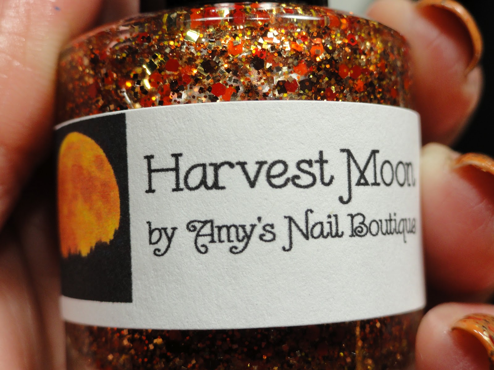 Canadian Nail Fanatic: Harvest Moon by Amy's Nail Boutique