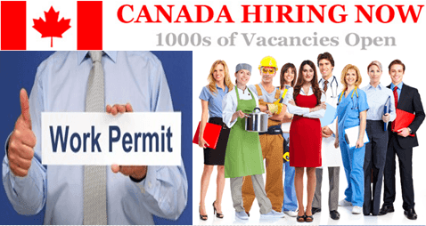 Jobs Vacancies Open in Canada
