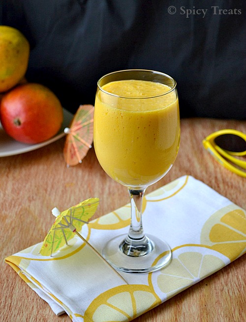 Spicy Treats: Mango Milkshake / Mango Drinks - Summer Special!!