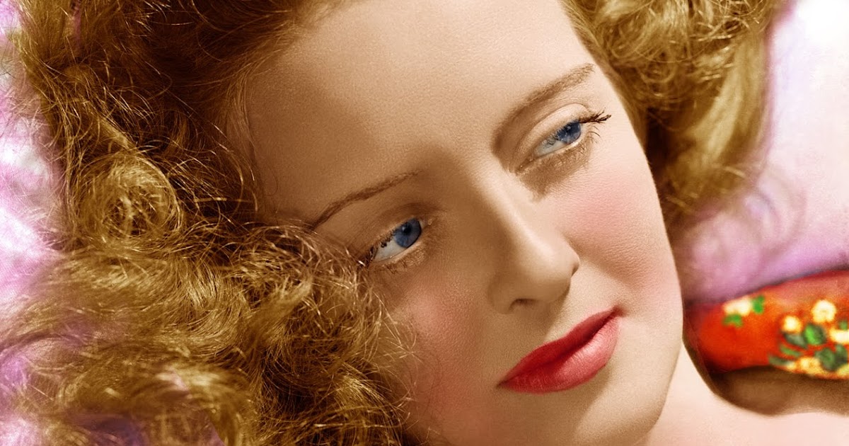 Colors for a Bygone Era: Colorized Bette Davis