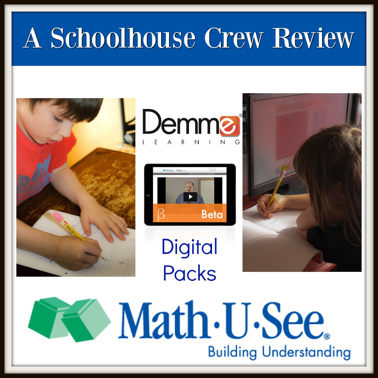 Counting Pinecones: Demme Learning: Math-U-See Beta (A Schoolhouse Crew ...