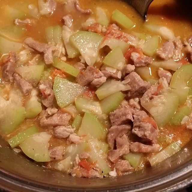 Tabungao (Filipino pork and squash)