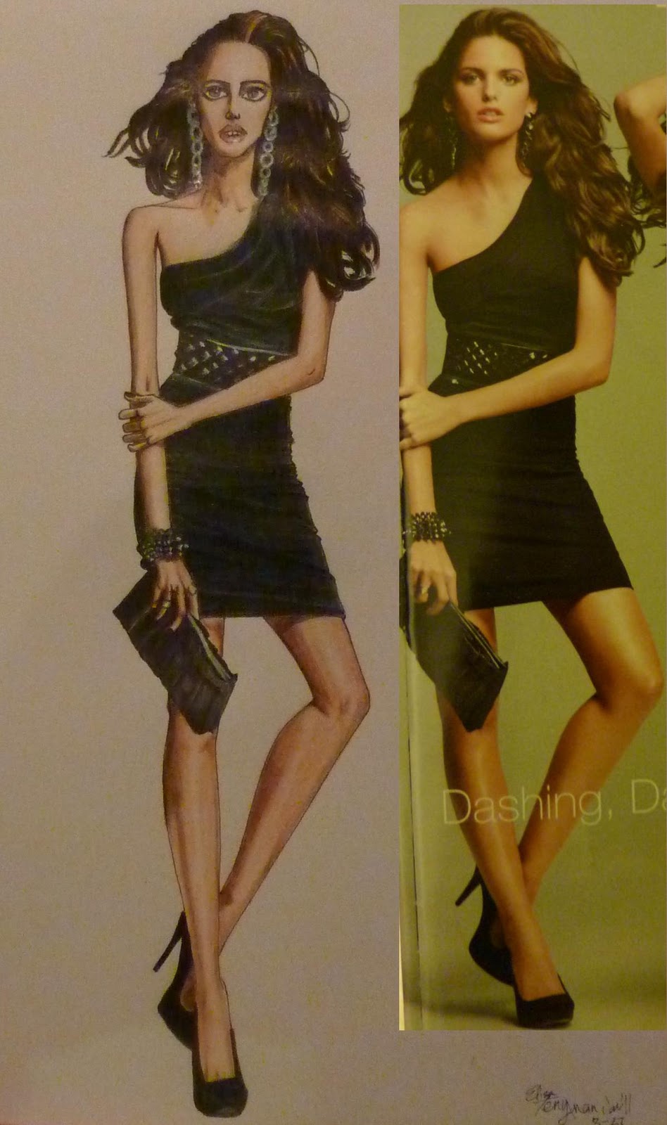 Express Catalog Illustration - Run With Fashion