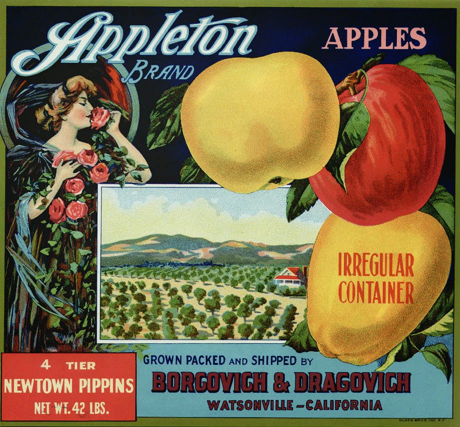 ART & ARTISTS: Apple Crate Labels - part 1
