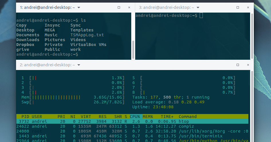 Tilix (Previously Terminix) Now Available In PPA For Ubuntu 16.04, 16.10 And Linux Mint 18 ...