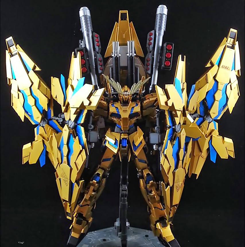 GUNDAM GUY: MG 1/100 Full Armor Unicorn Gundam 03 Phenex - Customized Build