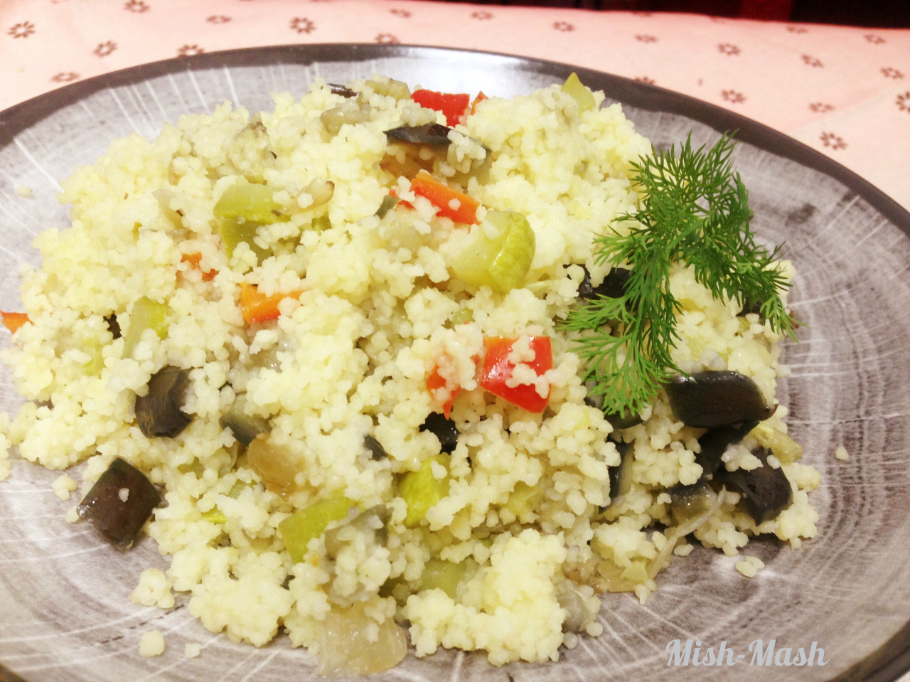 Кус-кус с маслини и зеленчуци - Mish-Mash