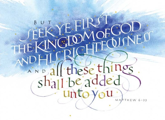 Walking with Jesus: Seek First the Kingdom of God