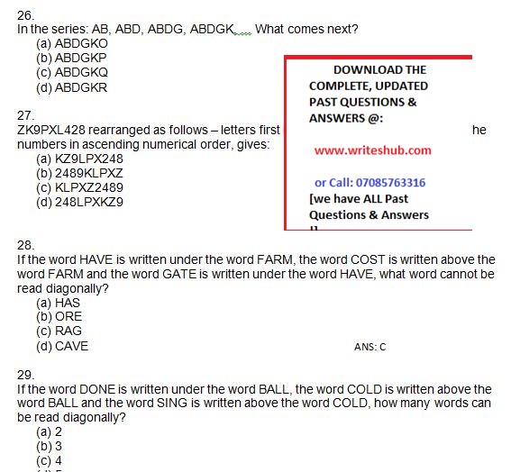 KOKOMEDIA: DOWNLOAD FREE UNILORIN Post UTME PAST QUESTIONS NOW