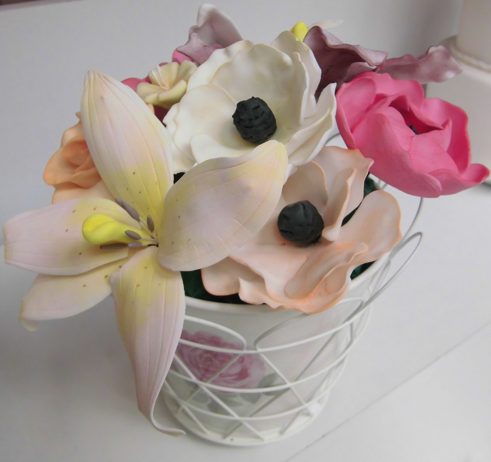 Dulcear-t: Flores de Fondant