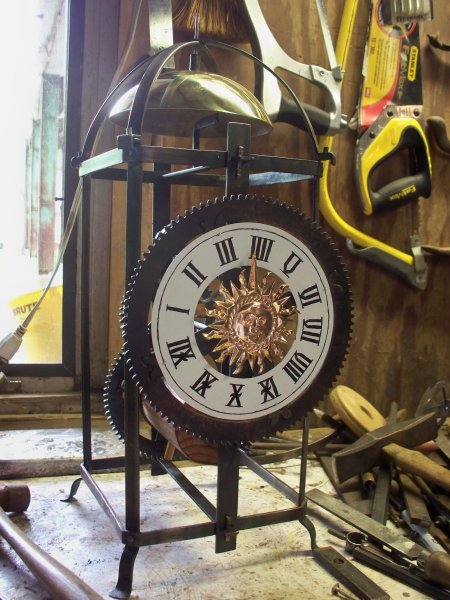 The Anvil's Face: Verge and Foliot Clock bell