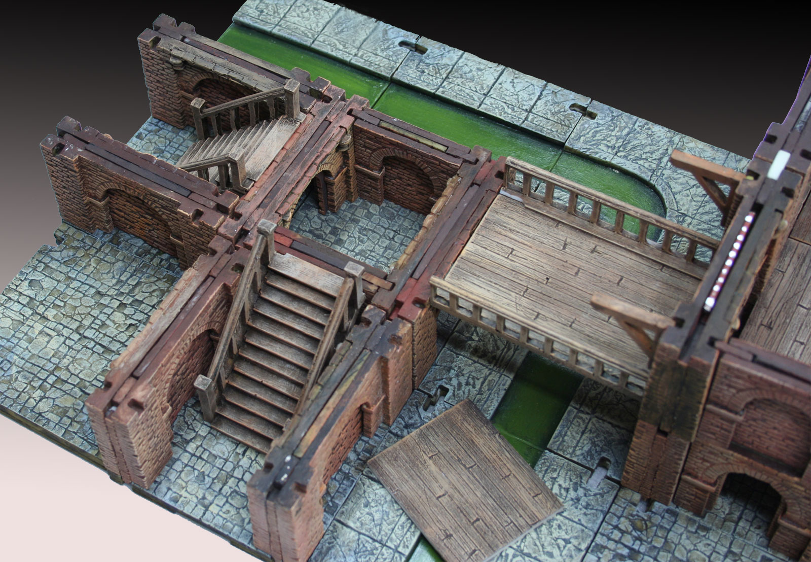 D&D 3D modular dungeons
