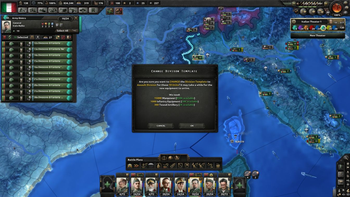 Italy - HOI4 - Fine Tuning Italy