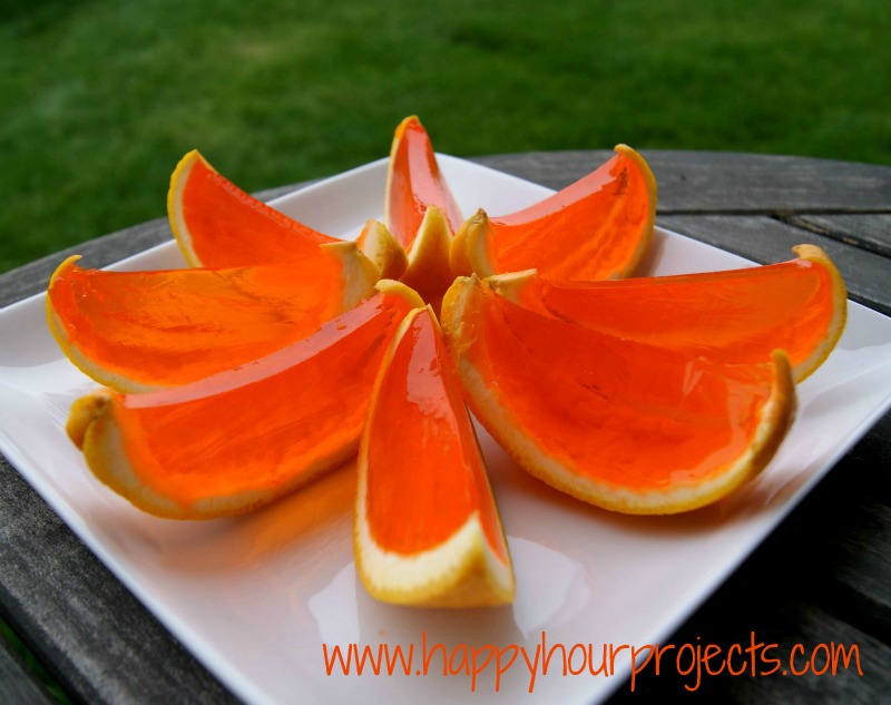 Jello Oranges - Happy Hour Projects