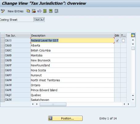 SAP FICO Central: Basic SAP Tax Overview