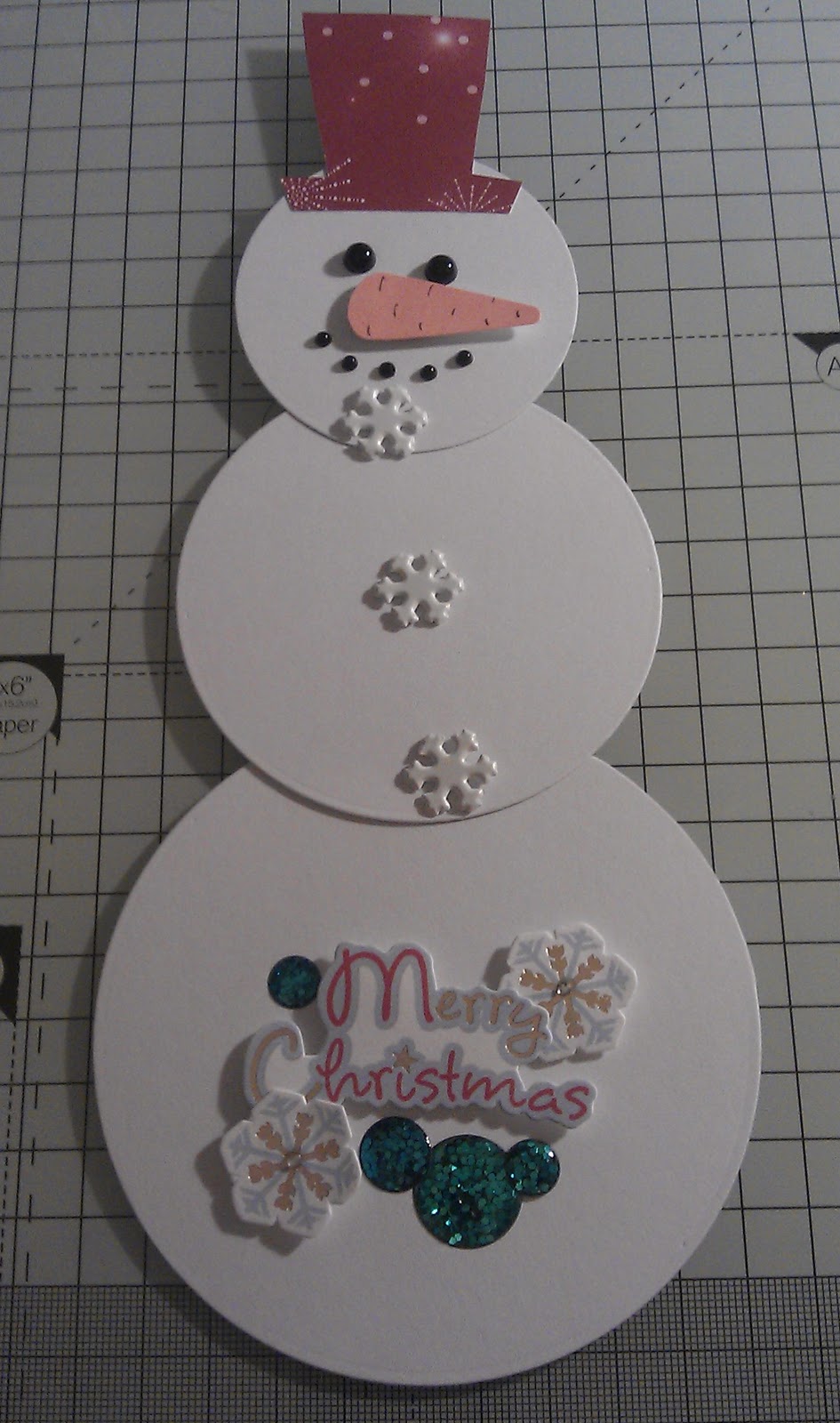 What Nikki Did Next..........: Snowman circles