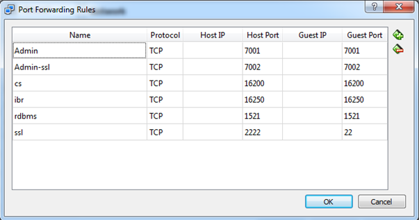 My blogs about Oracle products: Oracle VirtualBox and port forwarding