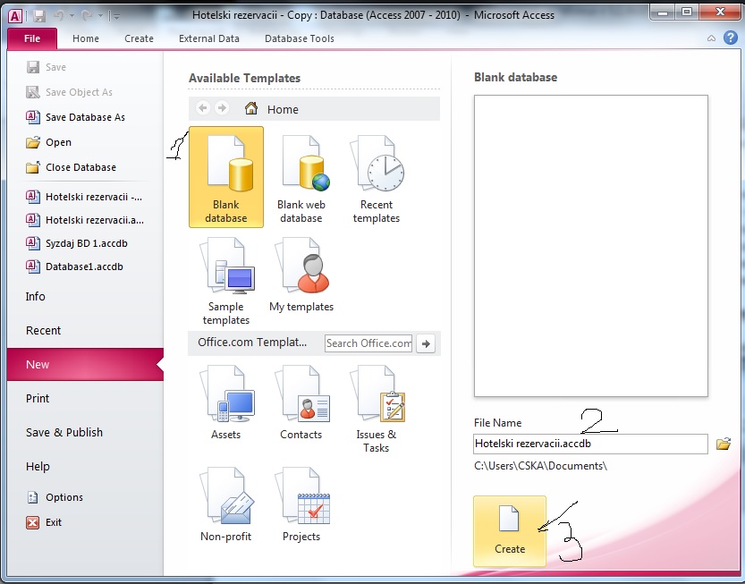 Уроци на фотошоп Gimp Ms Office Scratch Htmlandcss Тема №6 Реализация на База данни Хотелски