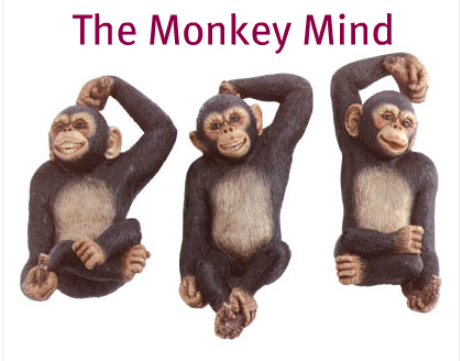 Acala vidyaraja: Monkey mind