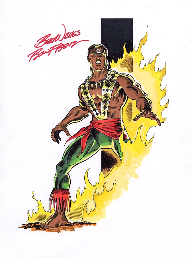 Marvel Comics of the 1980s: Brother Voodoo by Ron Frenz