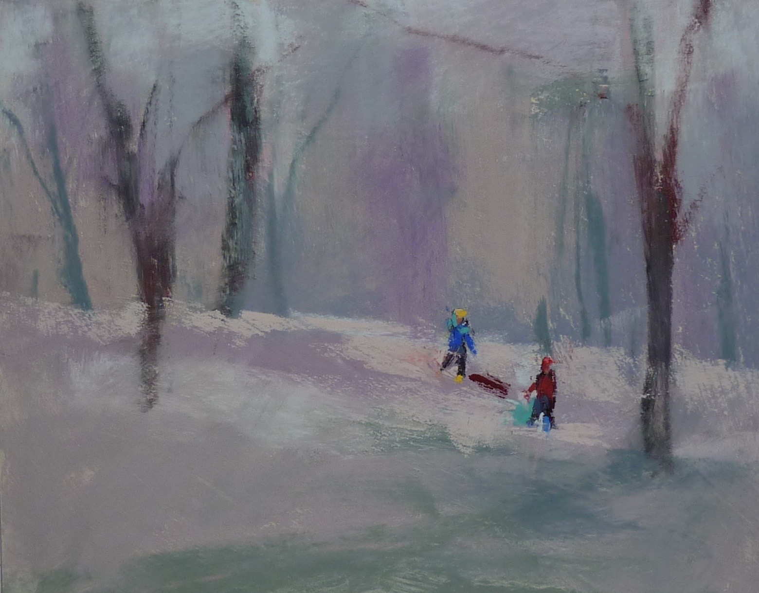 Painting My World: Painting a Snow Scene in 6 Easy Steps