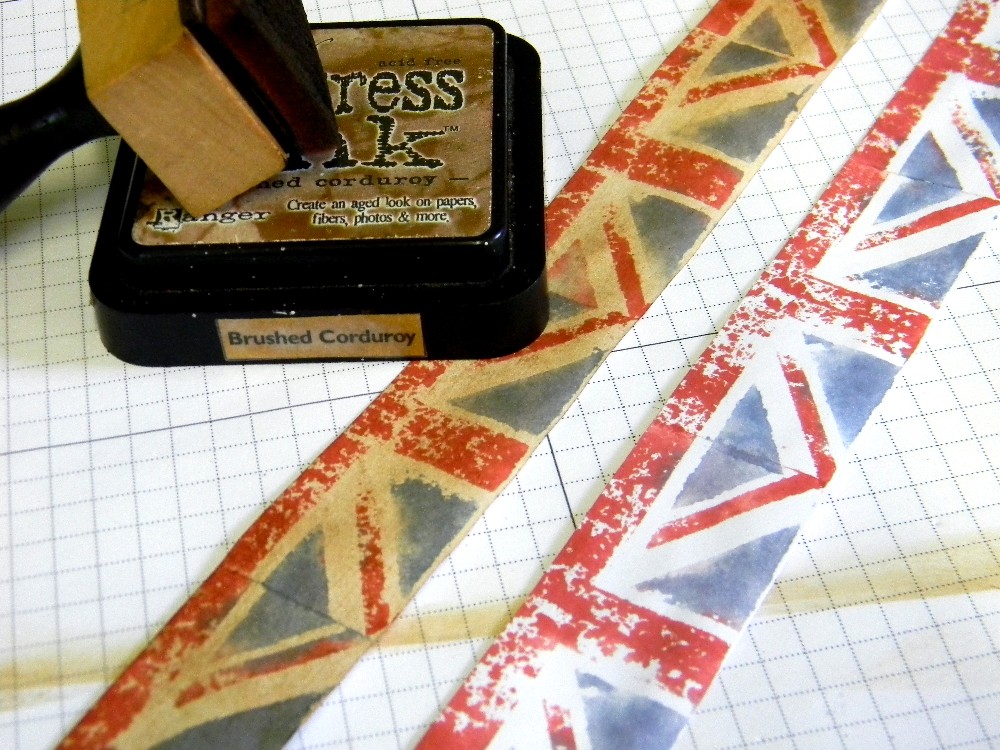 Stamptramp: Theme Thursday, Stamping With Stain, and a Tiny Pillow