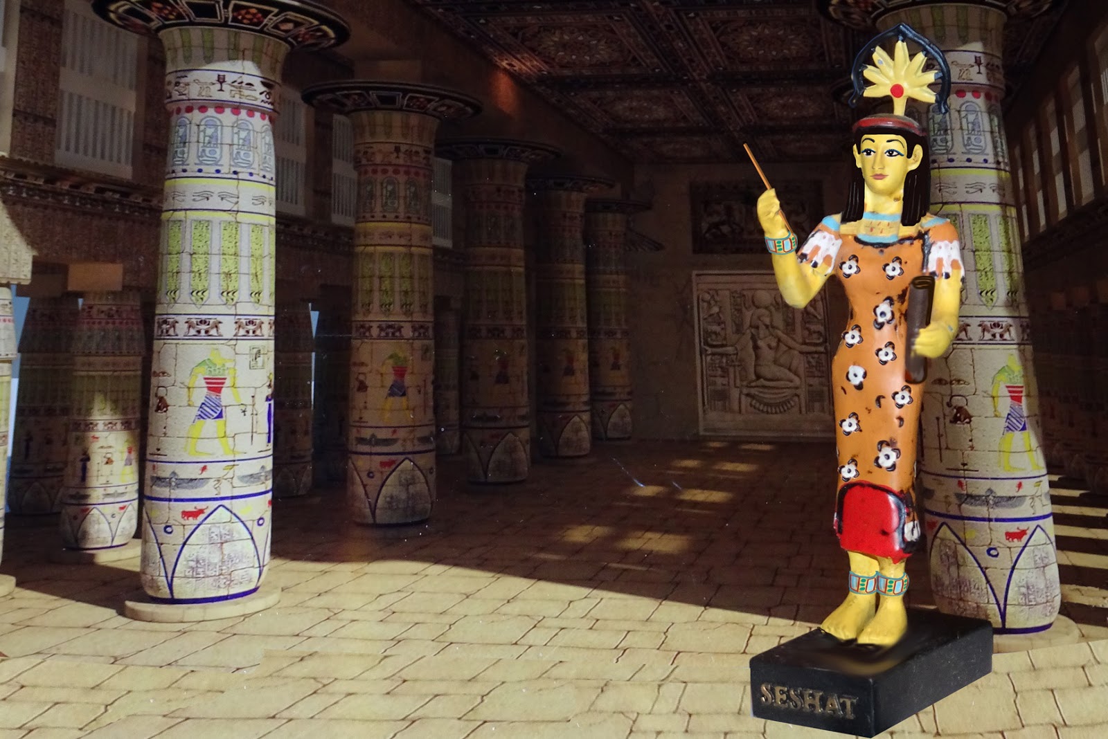 Intelliblog: MYTHIC MONDAY - EGYPT 16, SESHAT