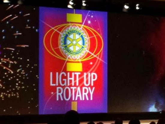 Rotary Public Image Action: Light Up Rotary