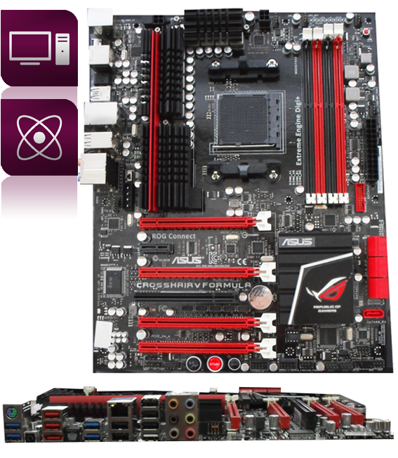 Hard Hunters: Asus Crosshair V Formula : Socket AM3+ y Chipset 990FX