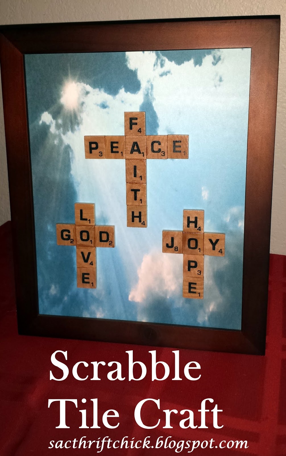 DIY Tile Crafts: How to Make Scrabble Ornaments and Scrabble Pictures