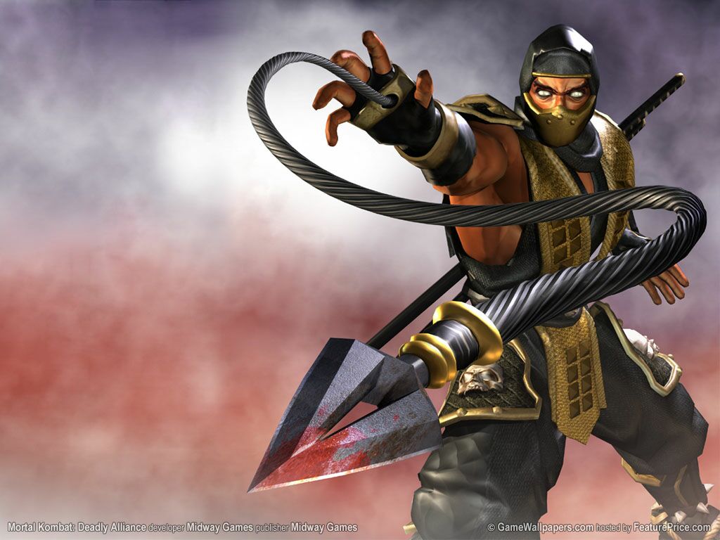SnesTalgia o Seu Blog Nostálgico: História de Scorpion Mortal Kombat