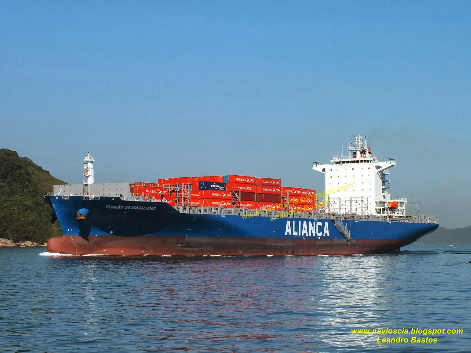 Navios de Santos & CIA: Navio FERNÃO de MAGALHÃES