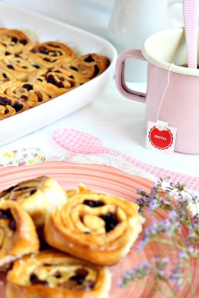 La rana de azúcar: Chel­sea Buns / reto reposteras por europa