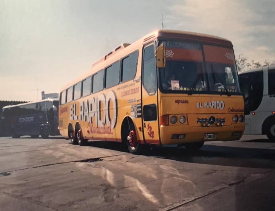 Recuerdos "El Rapido internacional" y sus llamativos buses