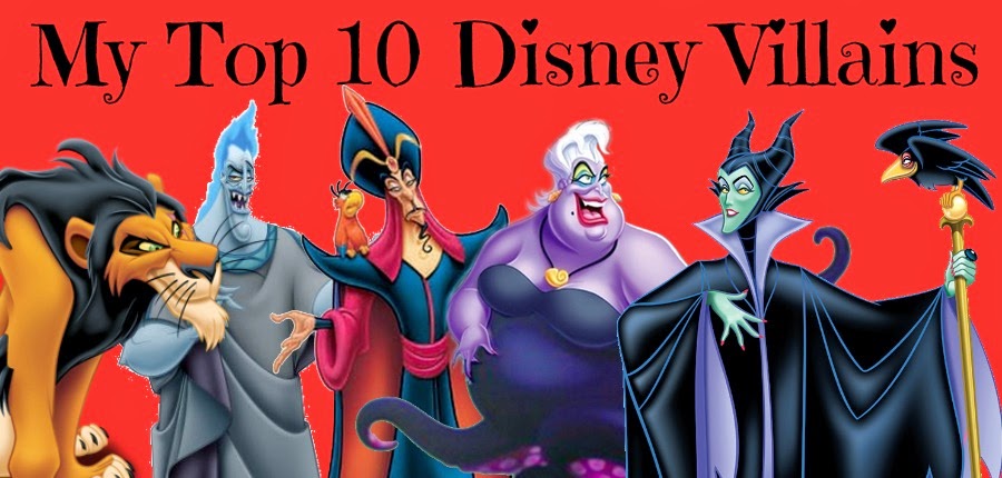 My Top 10 Disney Villains ♥ - The Perks of being Me
