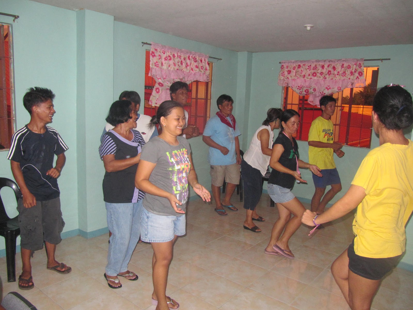 LABAN, PANDAYAN!: The Barangay Council on their Dance Rehearsal (May 14 ...