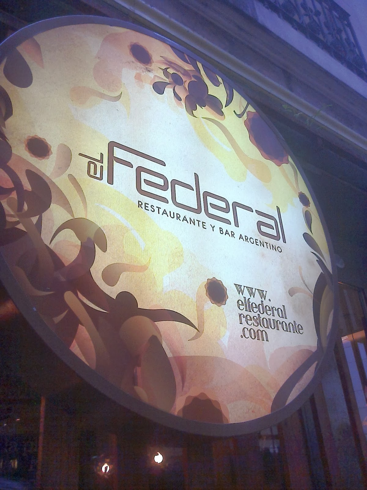 Bitácora de Edith Pardo San Martín: “El Federal”, un restaurante que ...