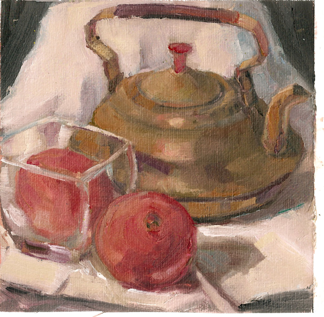 Alice Andreini's (almost) Daily Paintings: # 19: "Zorn for Tea"