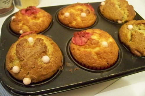 Cuisine en folie: Préparation Muffins américain à la rose